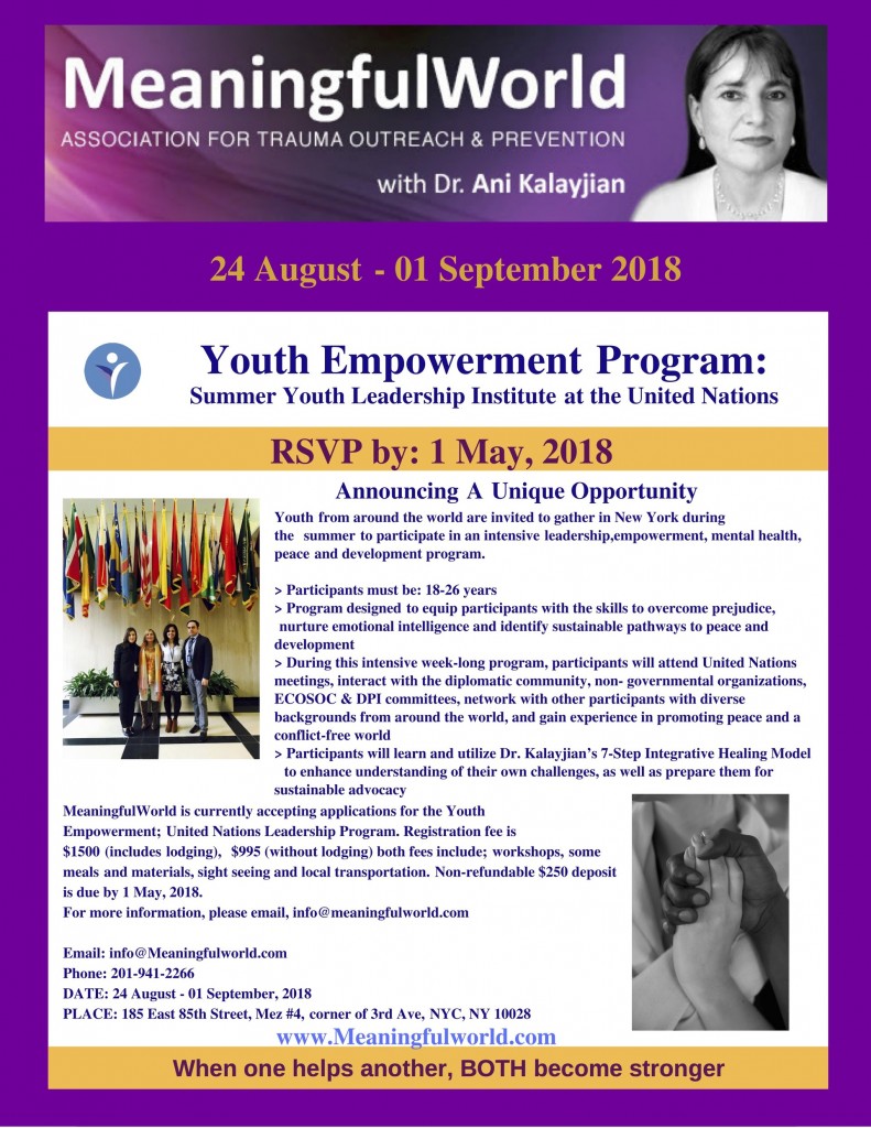 Youth Empowerment Program, 24 August- 01 September, 2018 | Programs ...